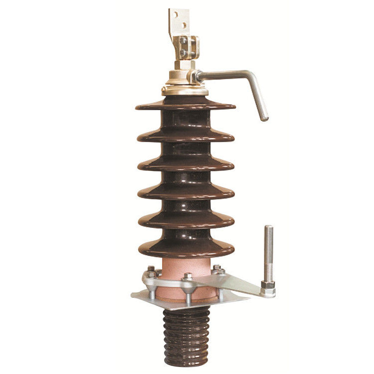 Bushing Trafo Listrik Porselen 12-24-36KV Dengan Batang Konduktor Petir
